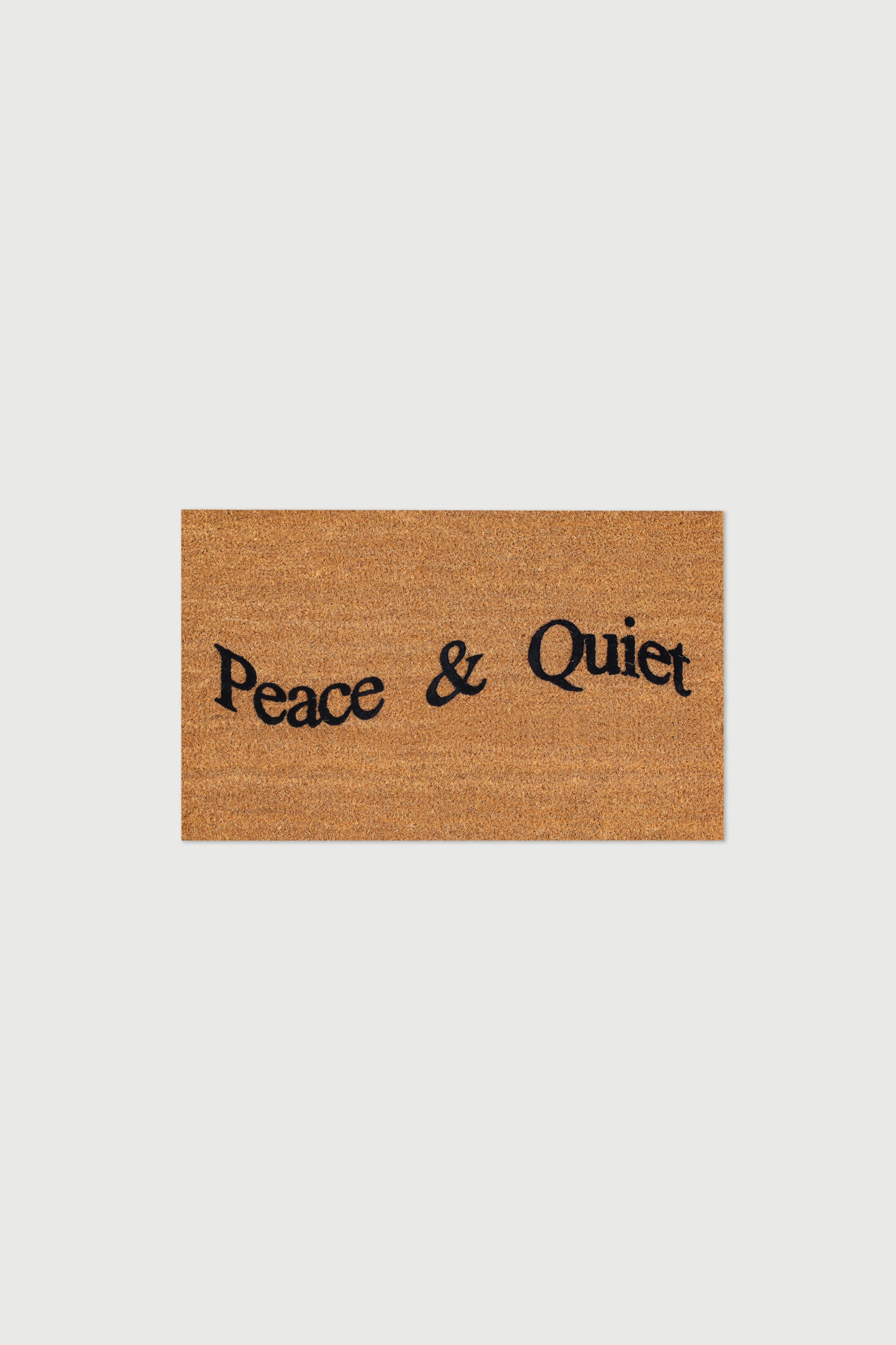 Welcome Door Mat — Museum of Peace & Quiet